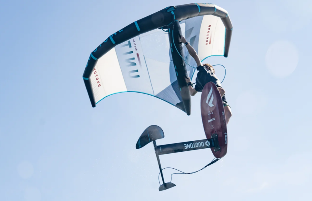 Duotone Unit Wing - 4 metre - grey/blue - Sailingfast